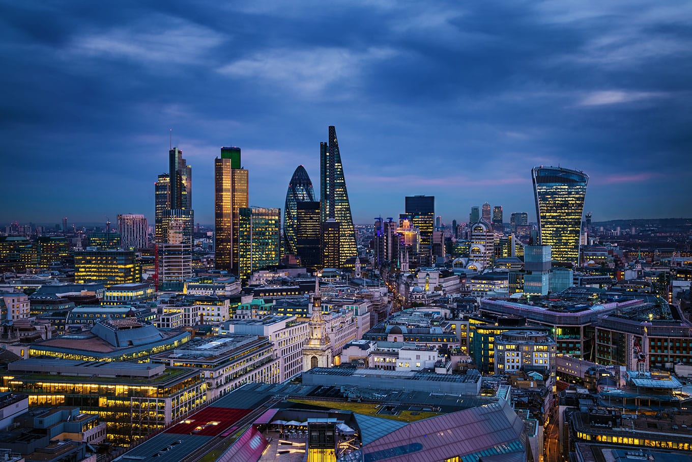 london-skyline | J. A. Bouma